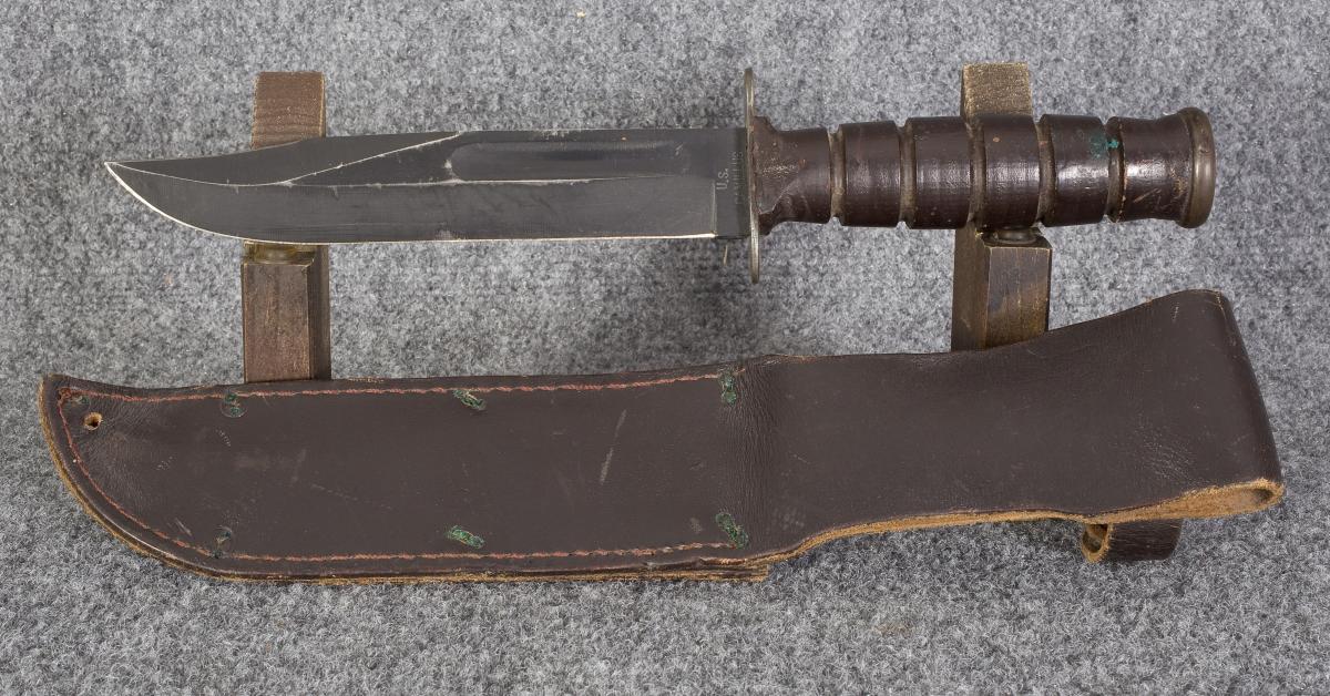 SOLD Archive Area-- WWII Mk2 Camillus Ka-Bar Type Fighting Knife